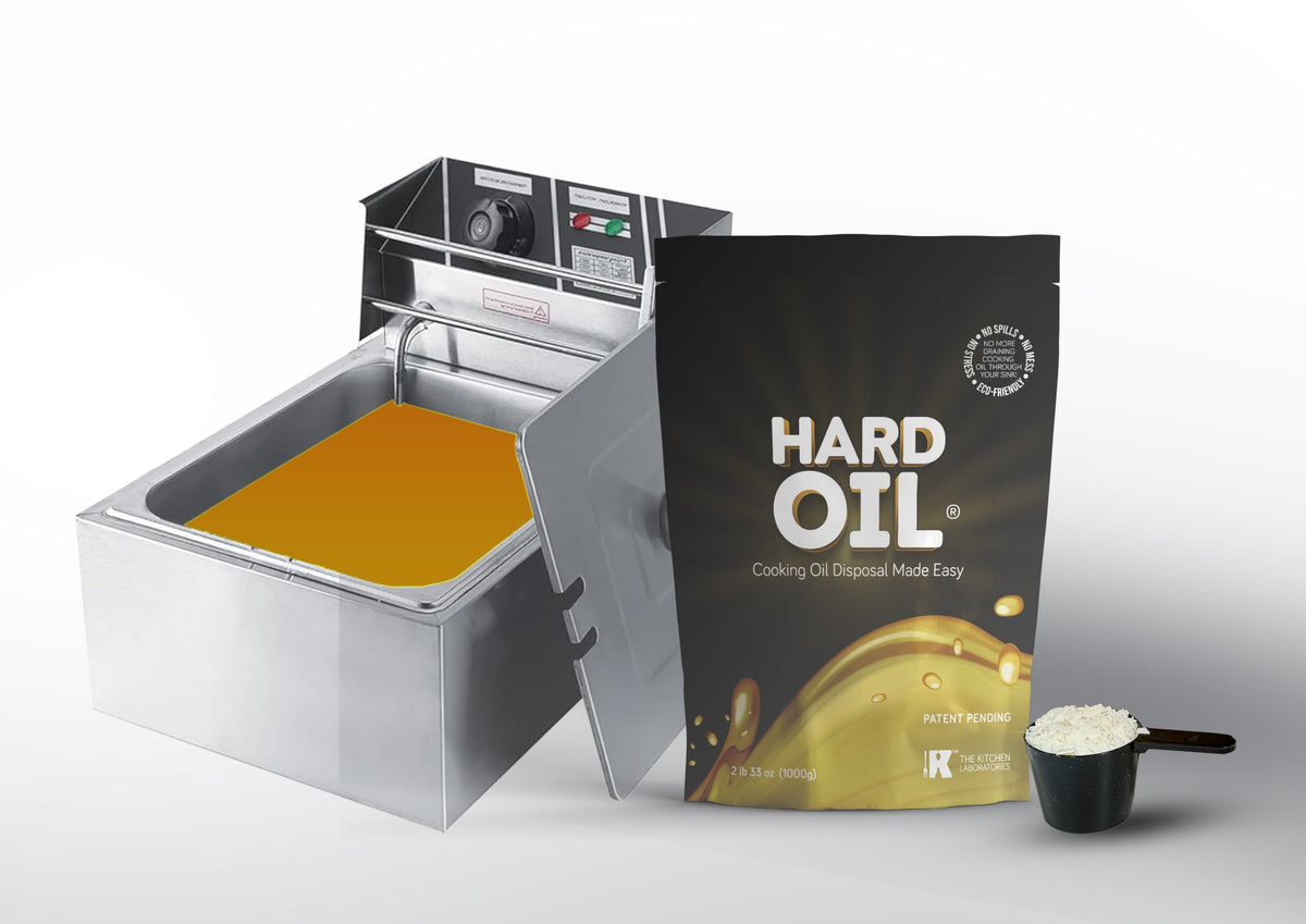NEW!! HARD OIL® JUMBO Solidifies Up to 35lbs. of Cooking Oil COOKING O ...